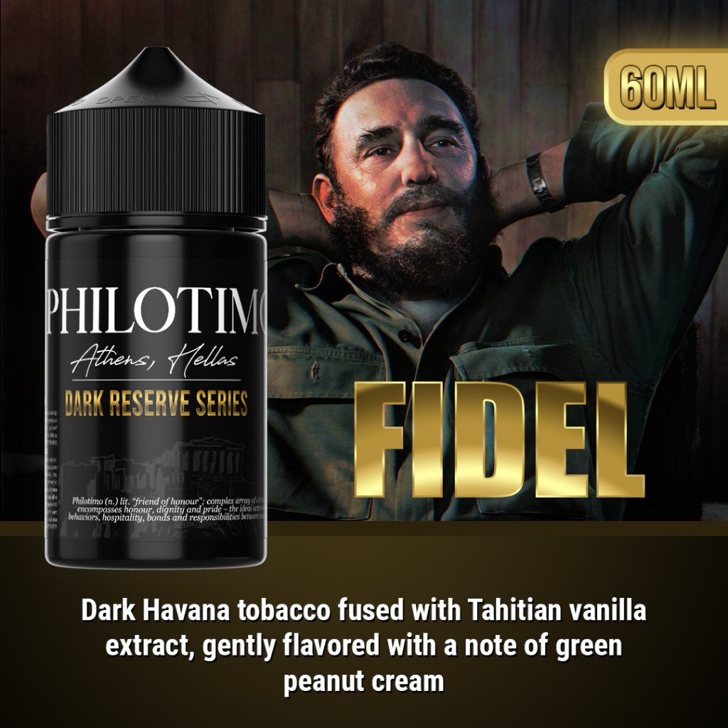 Philotimo Dark Reserve Series Fidel 30 / 60 ml - Philotimo Liquids